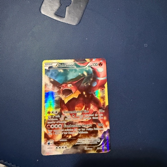 Toys | Volcanion Pokmon Card | Poshmark
